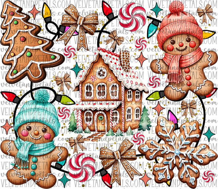 Gingerbread Cookie Collage – Velvet And Petals