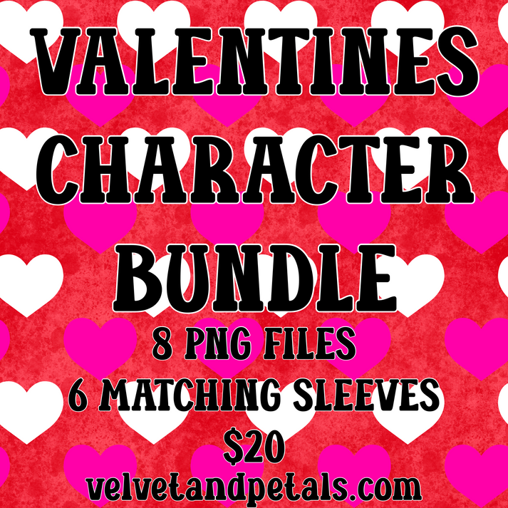 Valentines Character Bundle – Velvet And Petals