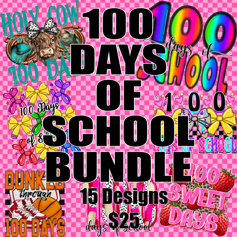 100 Days Of School Bundle – Velvet And Petals