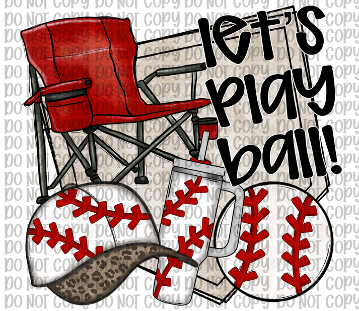 Let’s Play Ball Baseball – Velvet And Petals