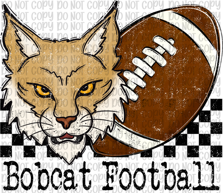 Bobcat Football – Velvet And Petals